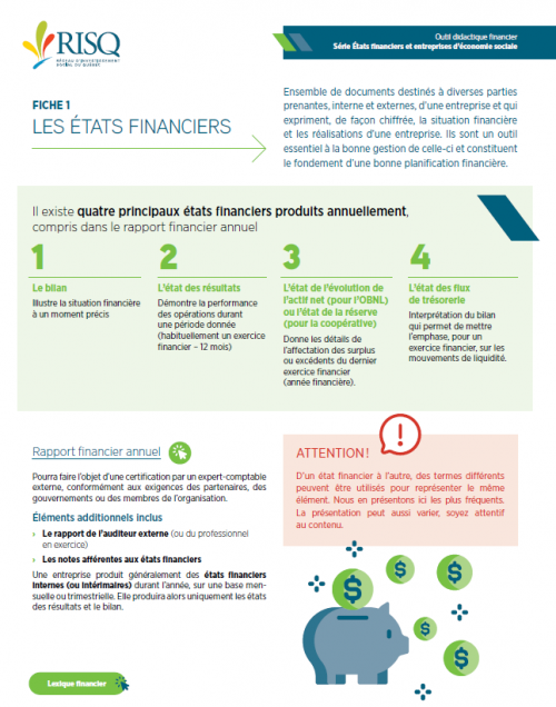 Outils didactiques - Fonds RISQ